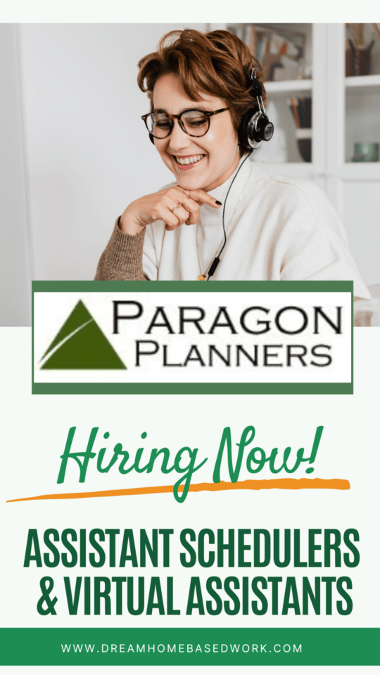 Work from Home Schedulers & Virtual Assistants Needed at Paragon ...